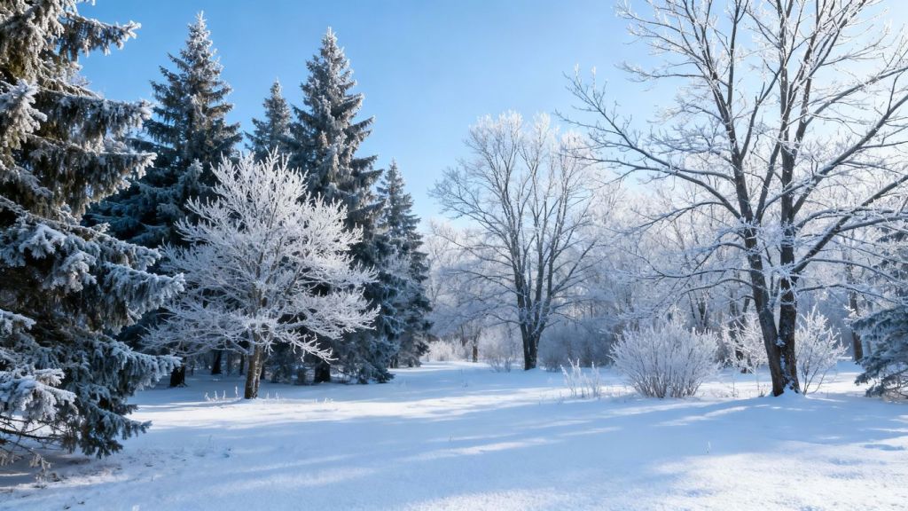 Choosing the Right Trees for a Winter Resilient Landscape